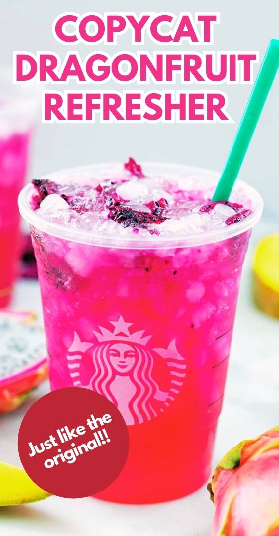 Recreate Starbucks' Mango Dragonfruit Refresher at Home - TheMakeup