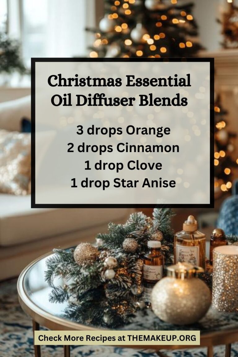 20 Christmas Essential Oil Diffuser Blends & Their Aromatherapy ...