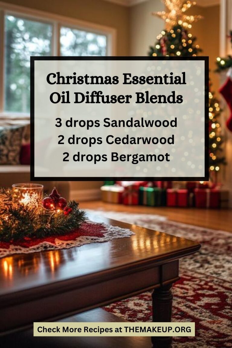 20 Christmas Essential Oil Diffuser Blends & Their Aromatherapy ...