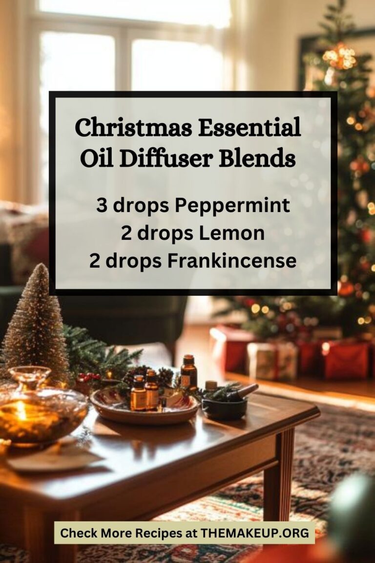 20 Christmas Essential Oil Diffuser Blends & Their Aromatherapy ...