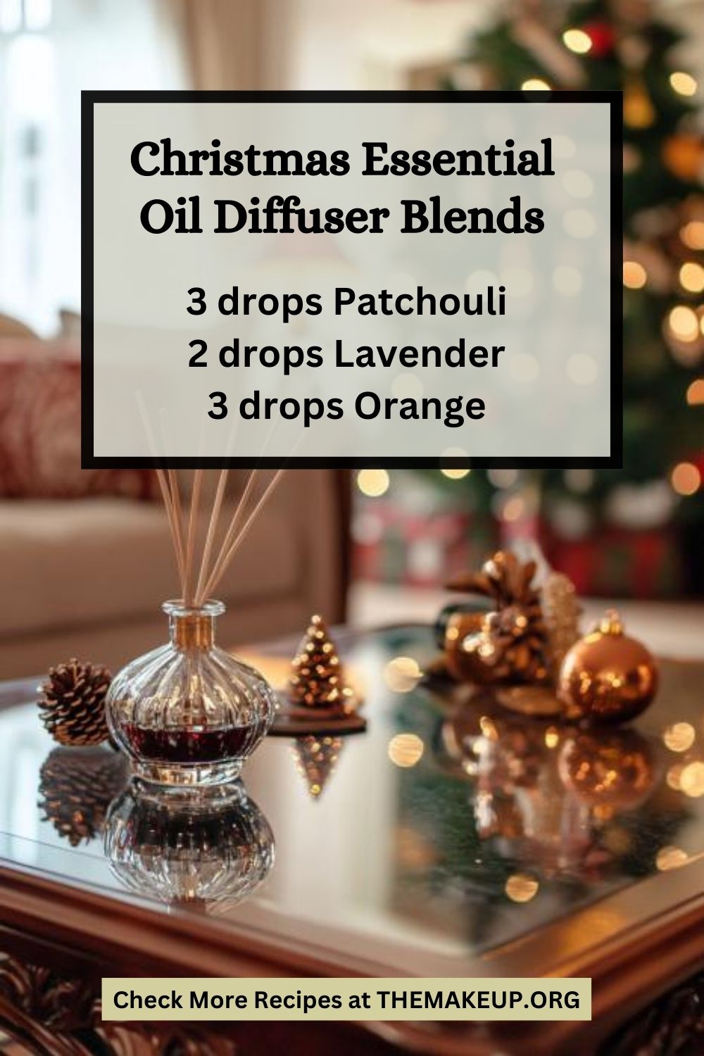 20 Christmas Essential Oil Diffuser Blends & Their Aromatherapy ...