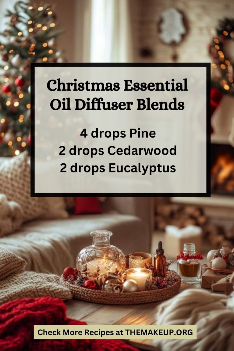 20 Christmas Essential Oil Diffuser Blends & Their Aromatherapy ...