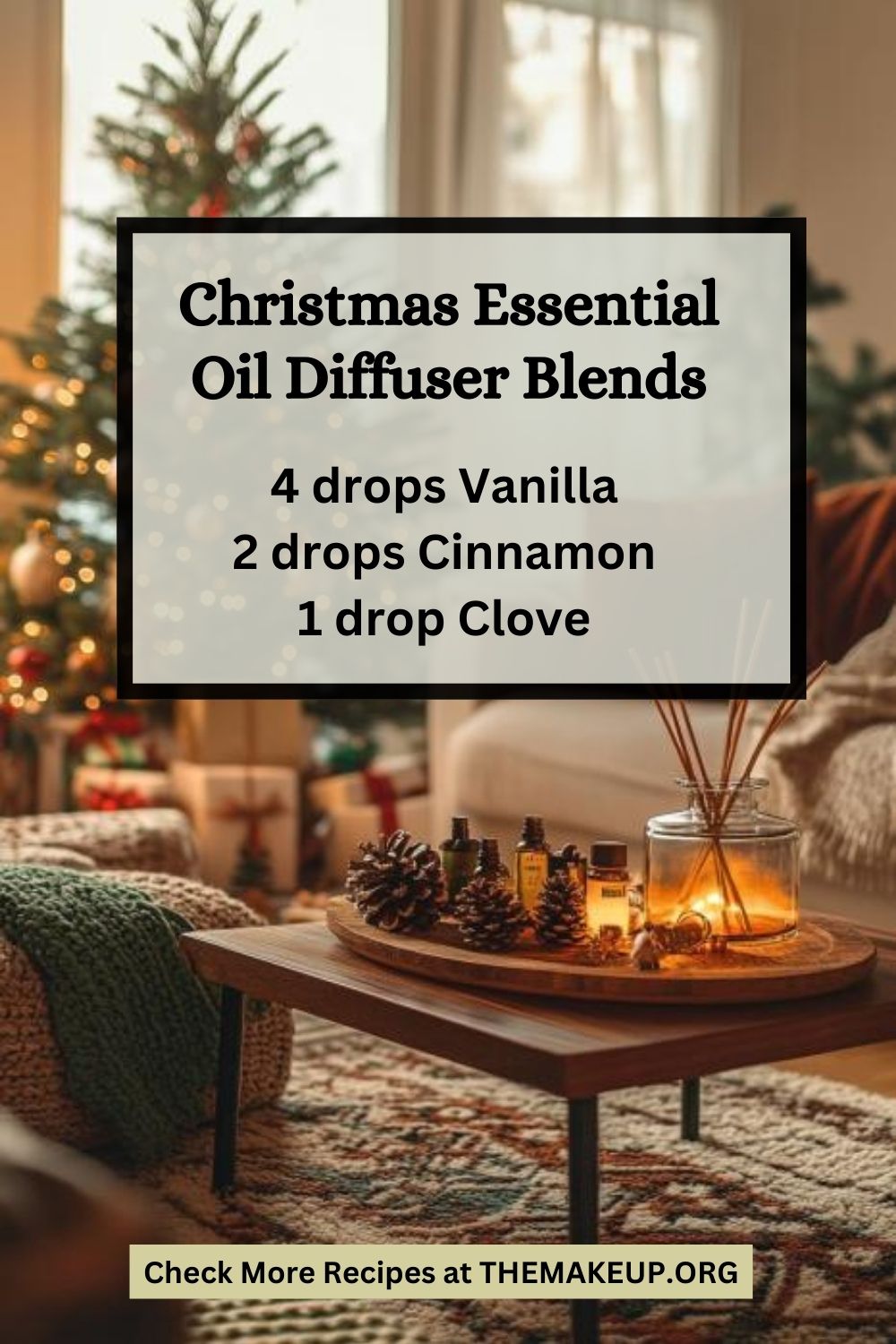 20 Christmas Essential Oil Diffuser Blends & Their Aromatherapy Benefits - TheMakeup