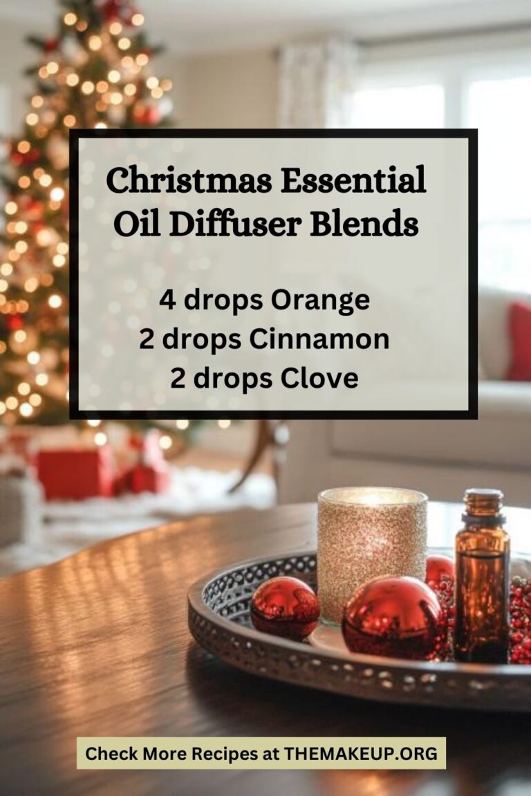 20 Christmas Essential Oil Diffuser Blends & Their Aromatherapy ...
