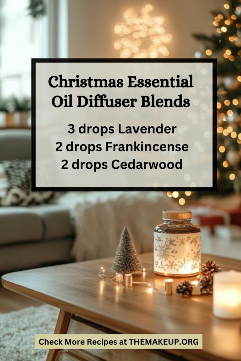 20 Christmas Essential Oil Diffuser Blends & Their Aromatherapy ...