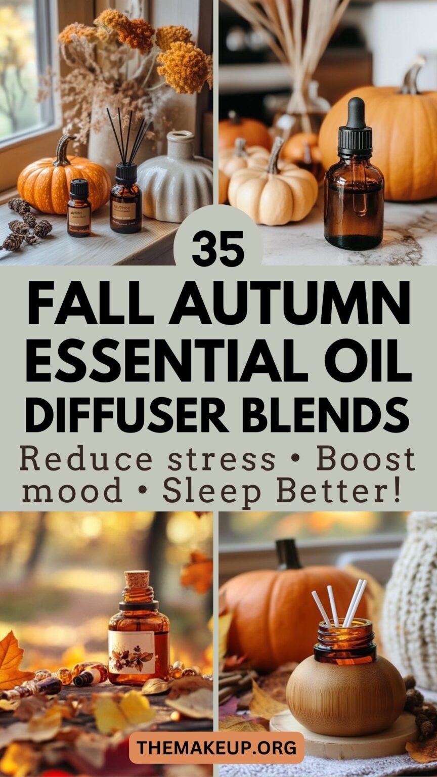 Best Fall Essential Oil diffuser Blends For Autumn - TheMakeup
