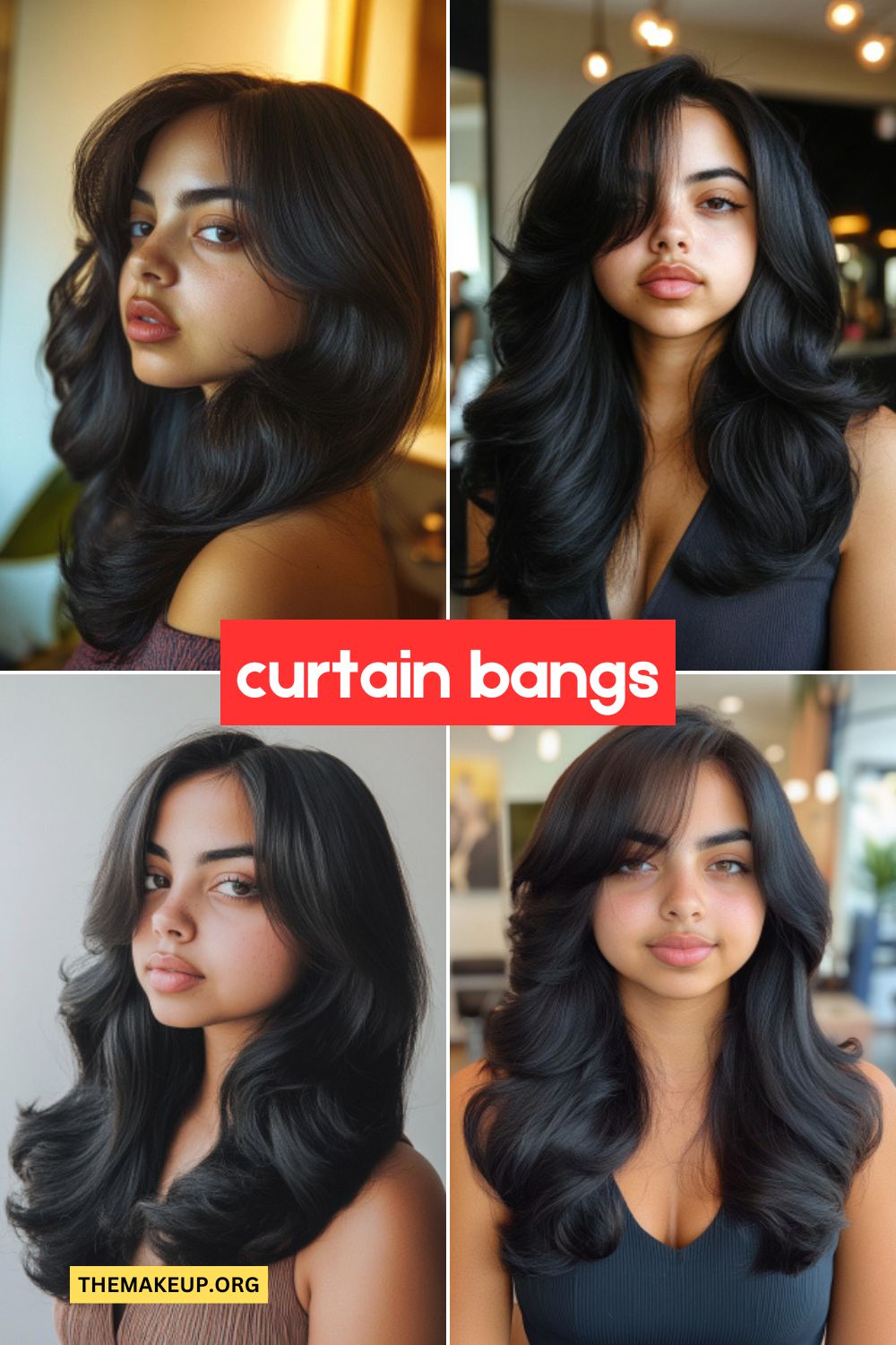75 Awesome Hairstyles With Curtain Bangs Trending In 2025 - TheMakeup