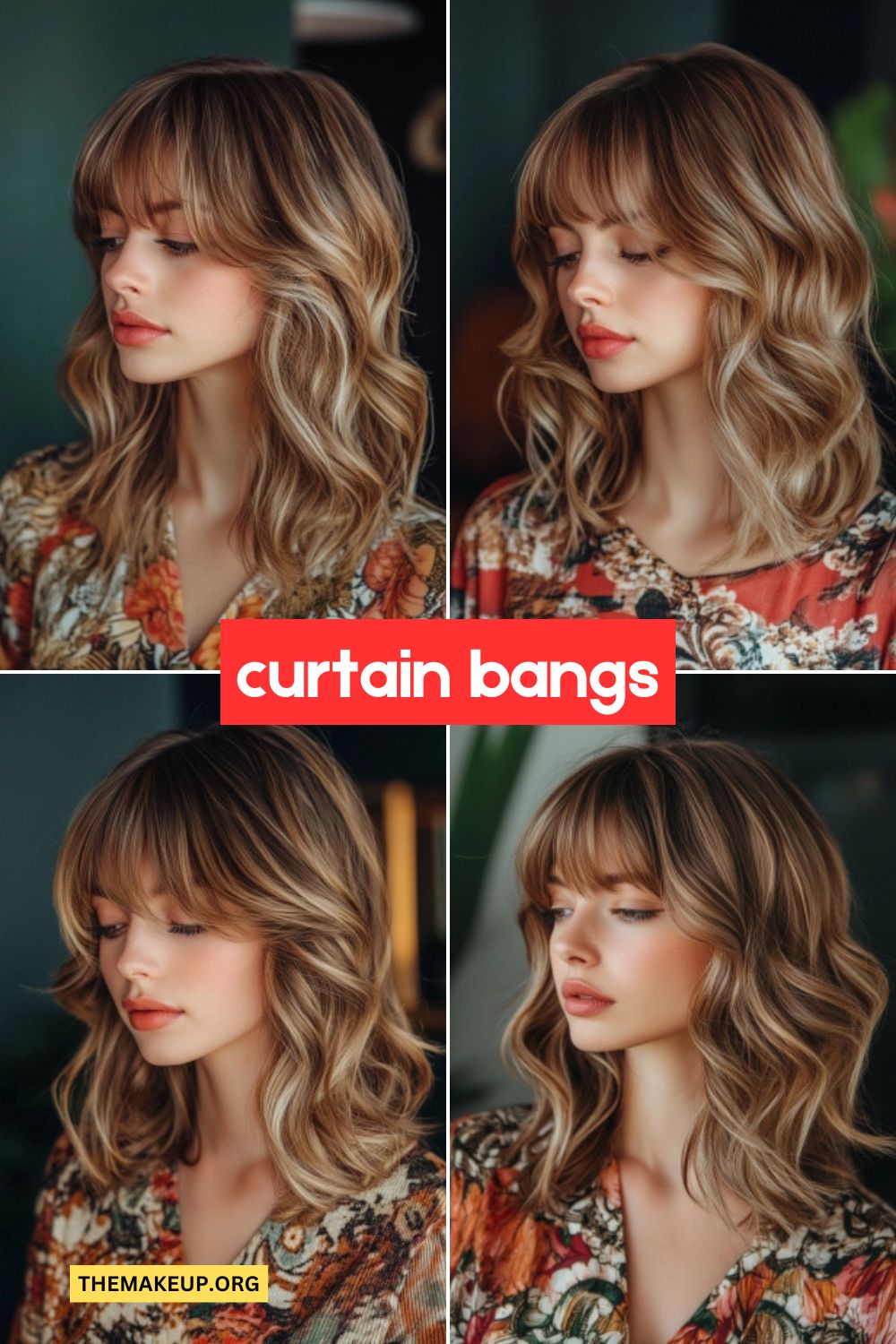 75 Awesome Hairstyles With Curtain Bangs Trending In 2025 - TheMakeup
