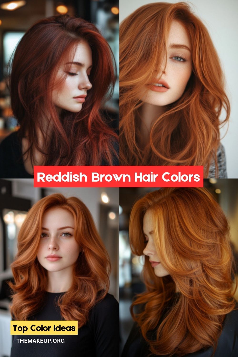 Best Reddish Brown Hair Colors Ideas You'll Adore - TheMakeup