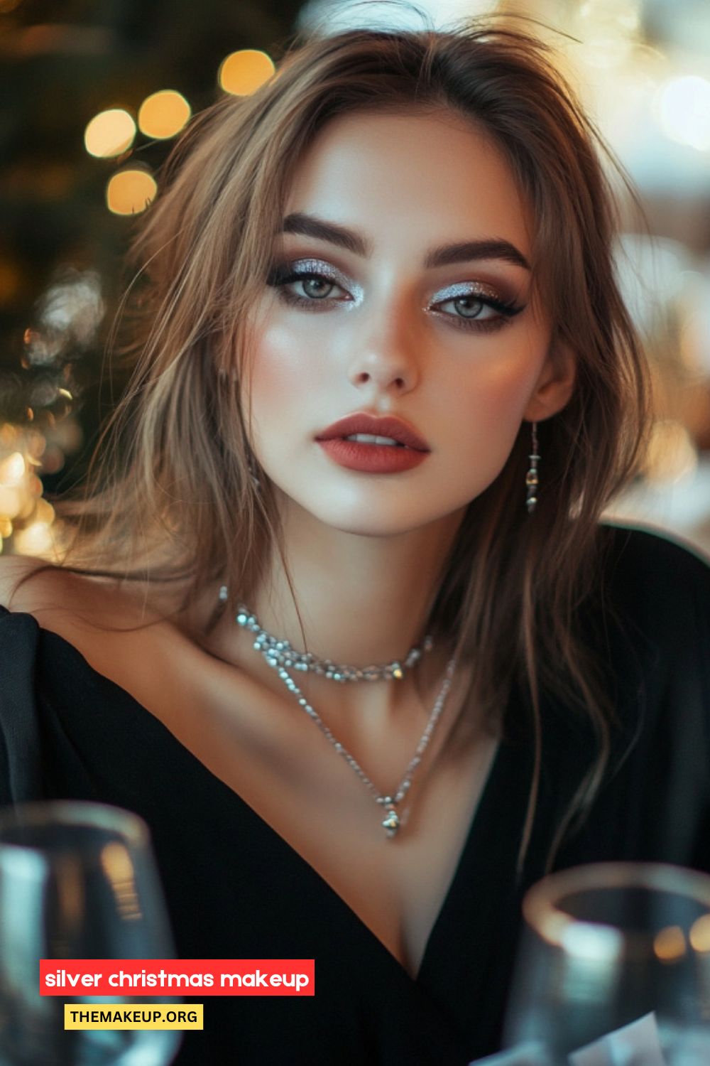 Top Silver Christmas Makeup Looks & Products For The Perfect Night ...