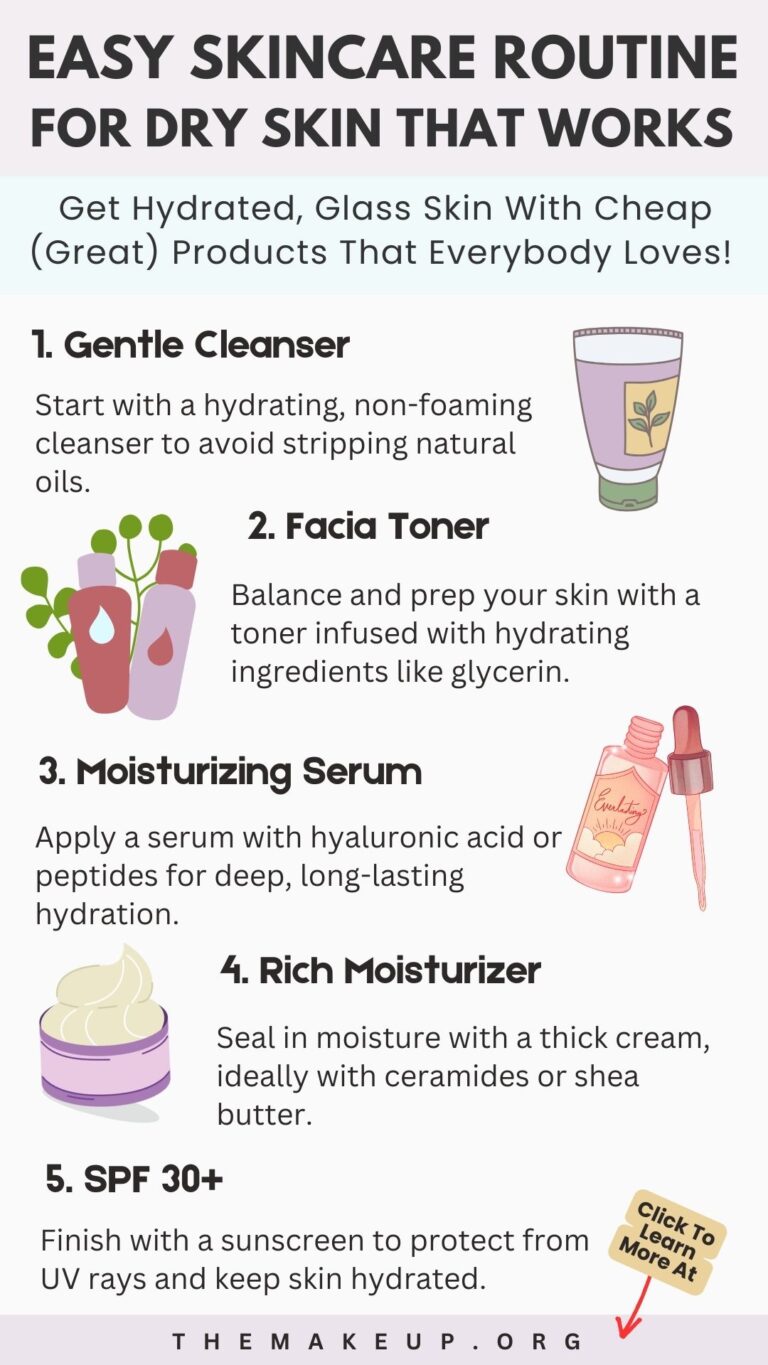 You’ll Love This 5-Step Skincare Routine for Dry Skin, That’s Quick and ...