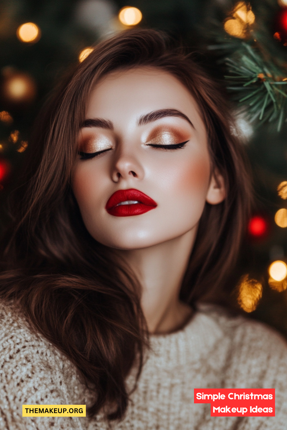 Best Simple Christmas Makeup Ideas For Your Holiday Season - The Makeup