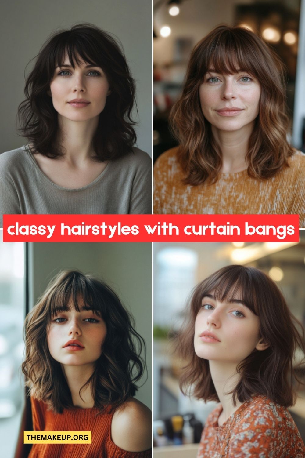 77 Amazing Classy Layered Hairstyles With Curtain Bangs Trending Now ...