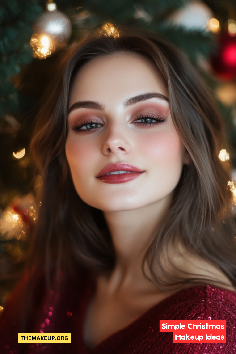Best Simple Christmas Makeup Ideas For Your Holiday Season - The Makeup