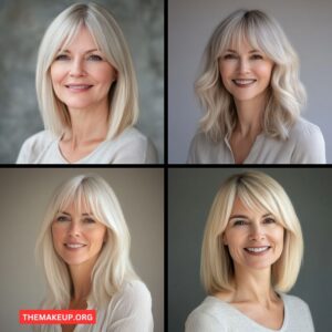 40 Hairstyles for Women Over 50 with Bangs Plus Tips For Flawless Hair ...
