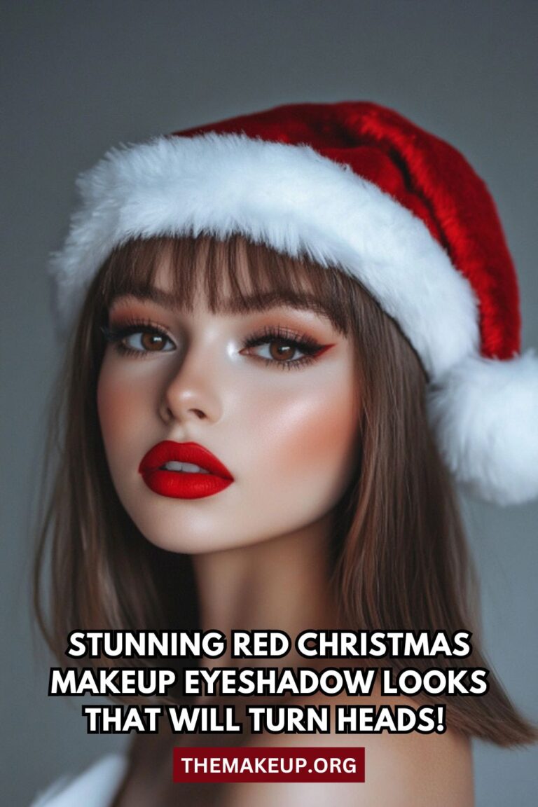 Red Christmas Makeup: Your BS-Free Guide to a Festive Look - The Makeup