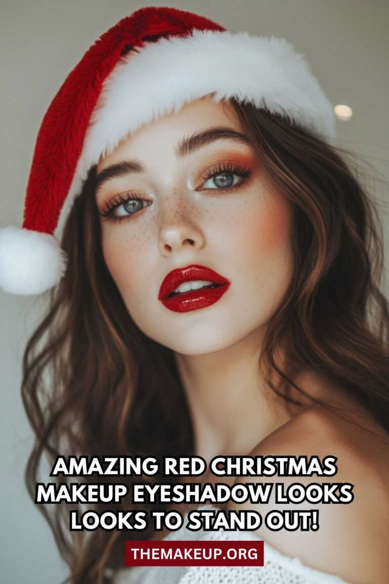 Red Christmas Makeup: Your BS-Free Guide to a Festive Look - The Makeup