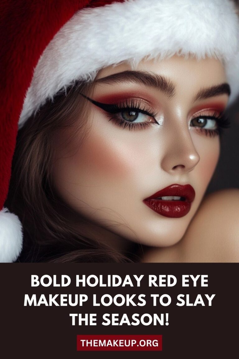Red Christmas Makeup: Your BS-Free Guide to a Festive Look - The Makeup