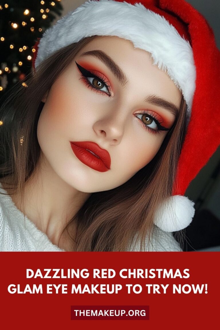 Red Christmas Makeup: Your BS-Free Guide to a Festive Look - TheMakeup