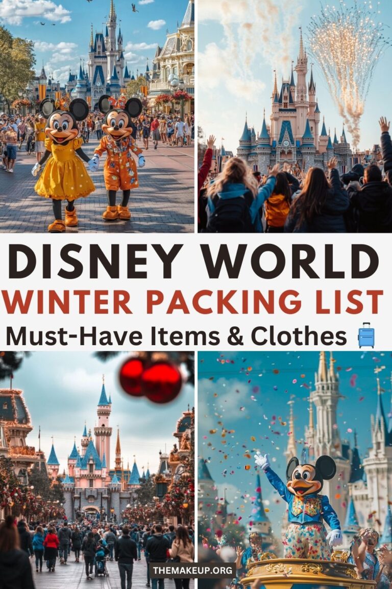 Ultimate Disney World Winter Packing List: What to Bring for Your ...