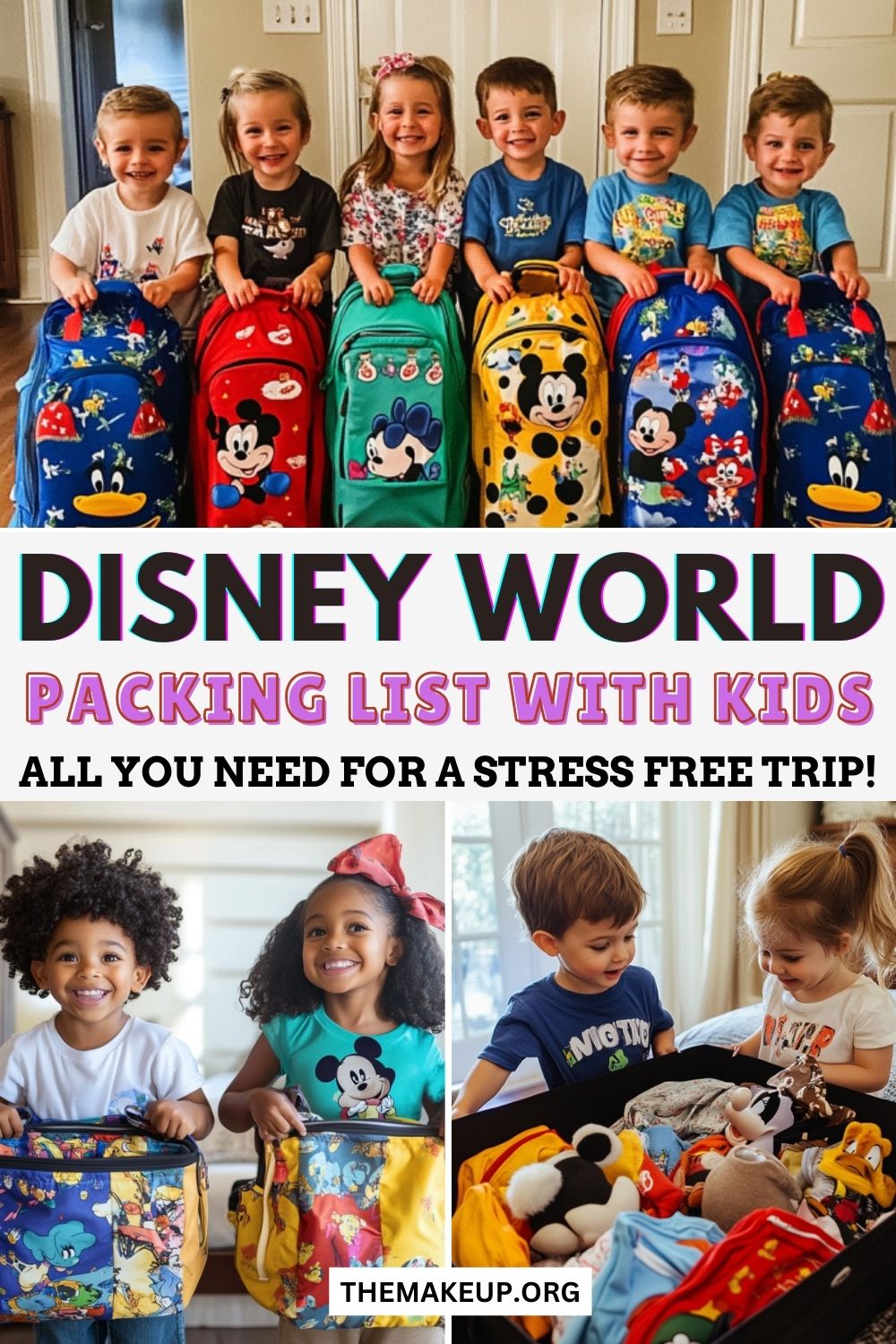 Stress Free Disney World Packing List For Kids: The Ultimate Guide ...