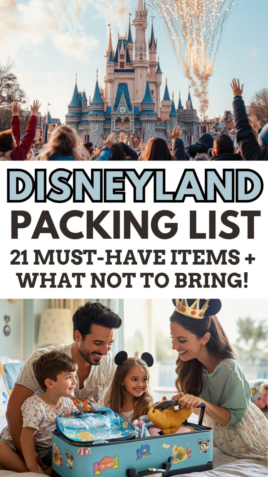 Disneyland Packing List: 21 Must-Have Items + What Not To Bring ...