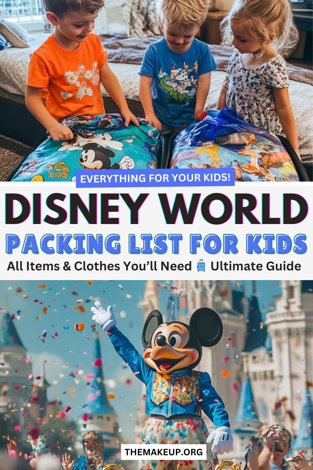 Stress Free Disney World Packing List For Kids: The Ultimate Guide ...