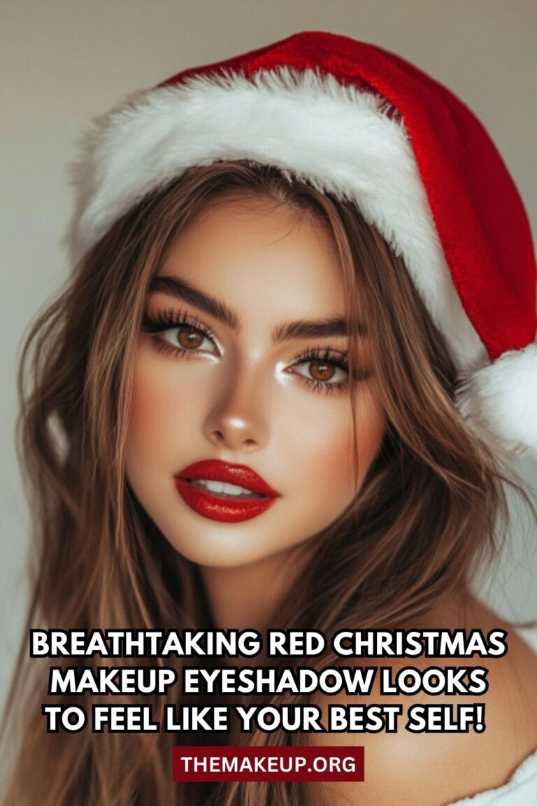 Red Christmas Makeup: Your BS-Free Guide to a Festive Look - The Makeup