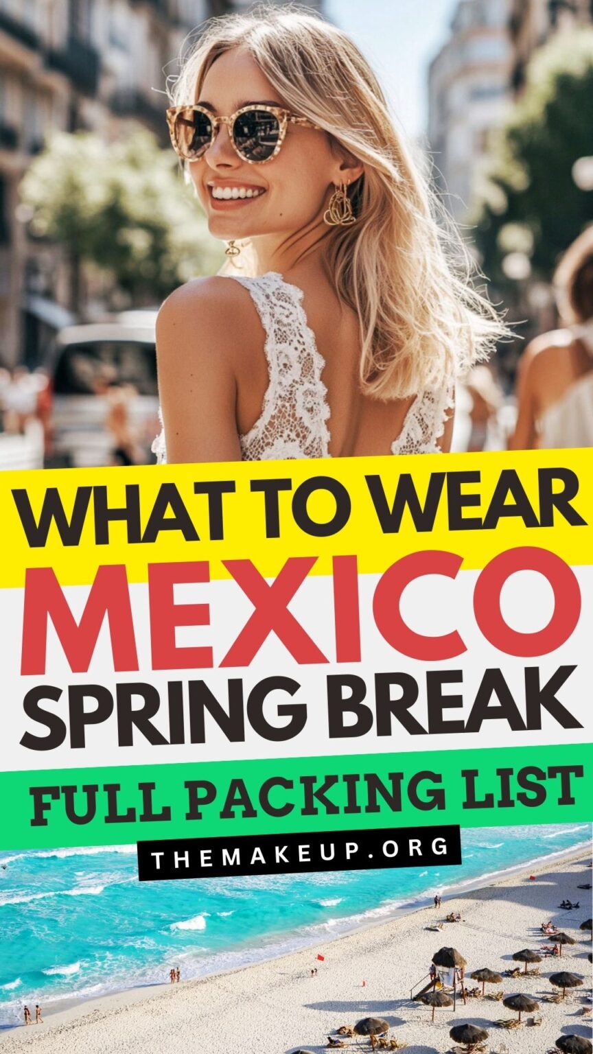 Spring Break Packing List for Mexico: Must-Have Essentials - TheMakeup