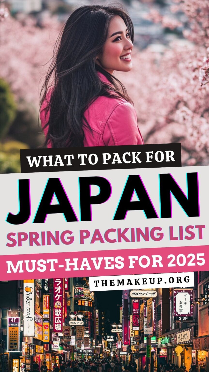 Spring Packing List for Japan: Your Ultimate Guide - TheMakeup