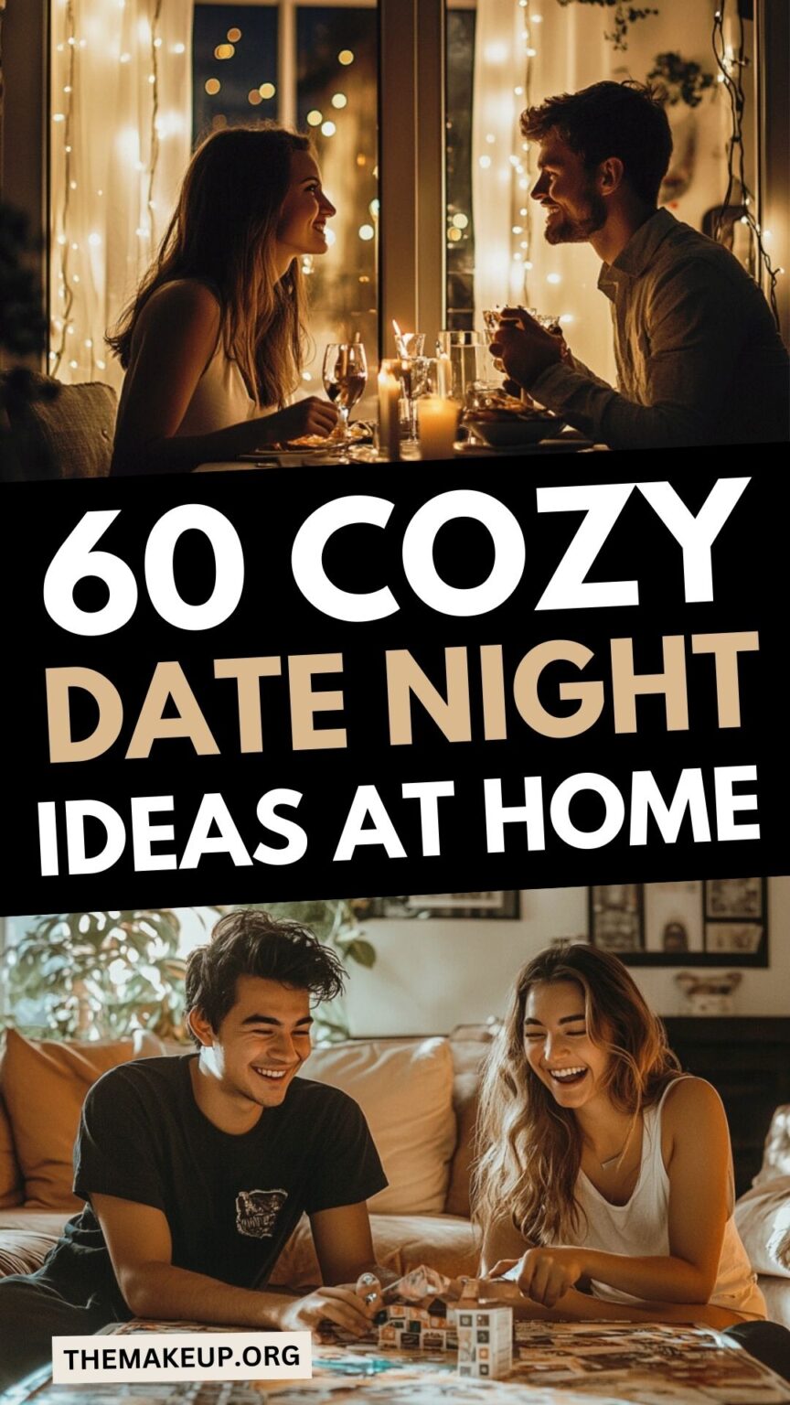 60 Cozy & Cute Date Night at Home Ideas for Couples - TheMakeup