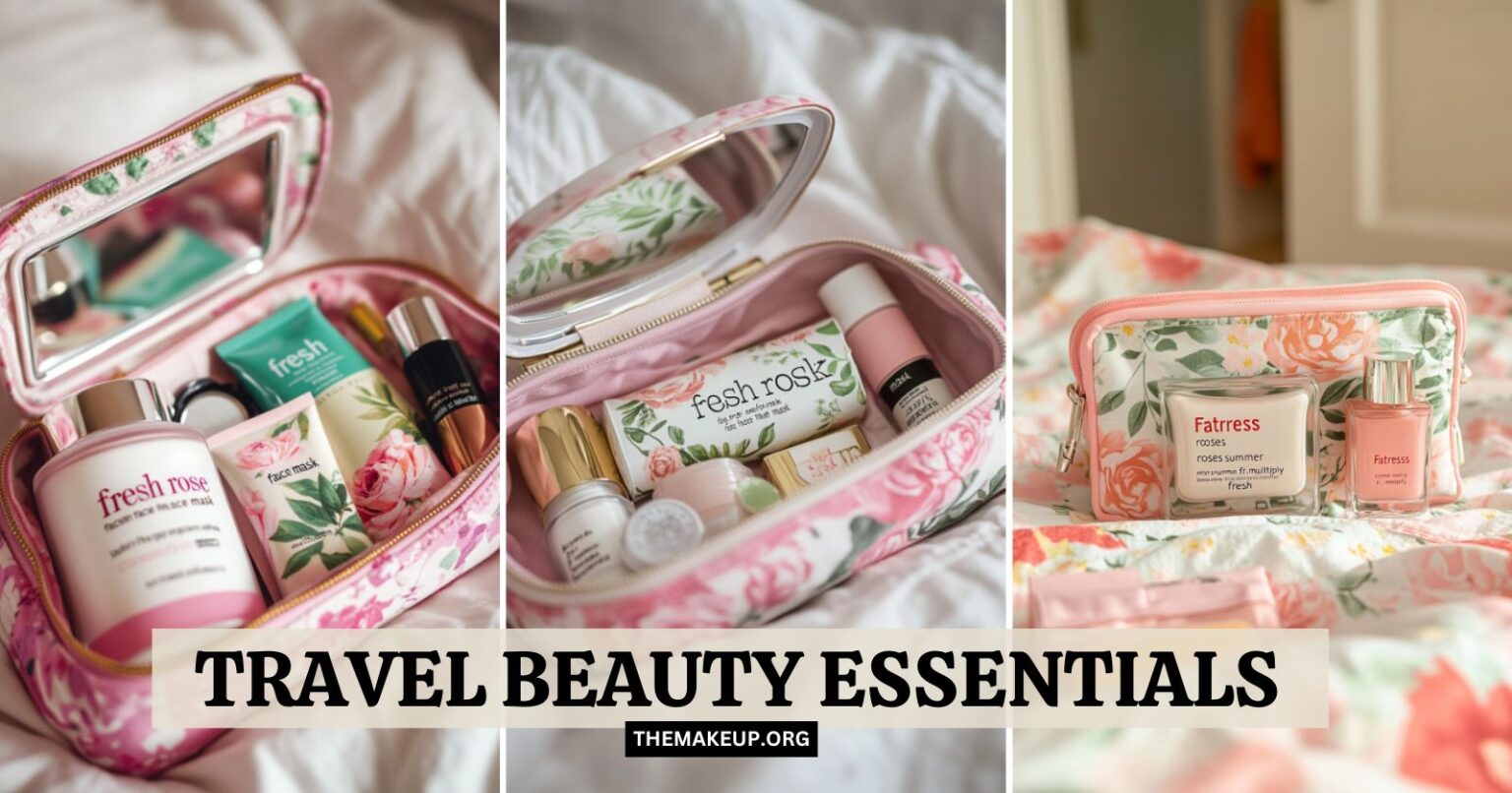 The Ultimate Travel Beauty Essentials Guide To Stay Gorgeous On The Go ...