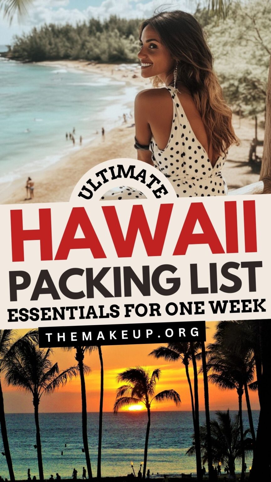Packing List for Hawaii for a Week: Your Ultimate Hawaii Pack List ...