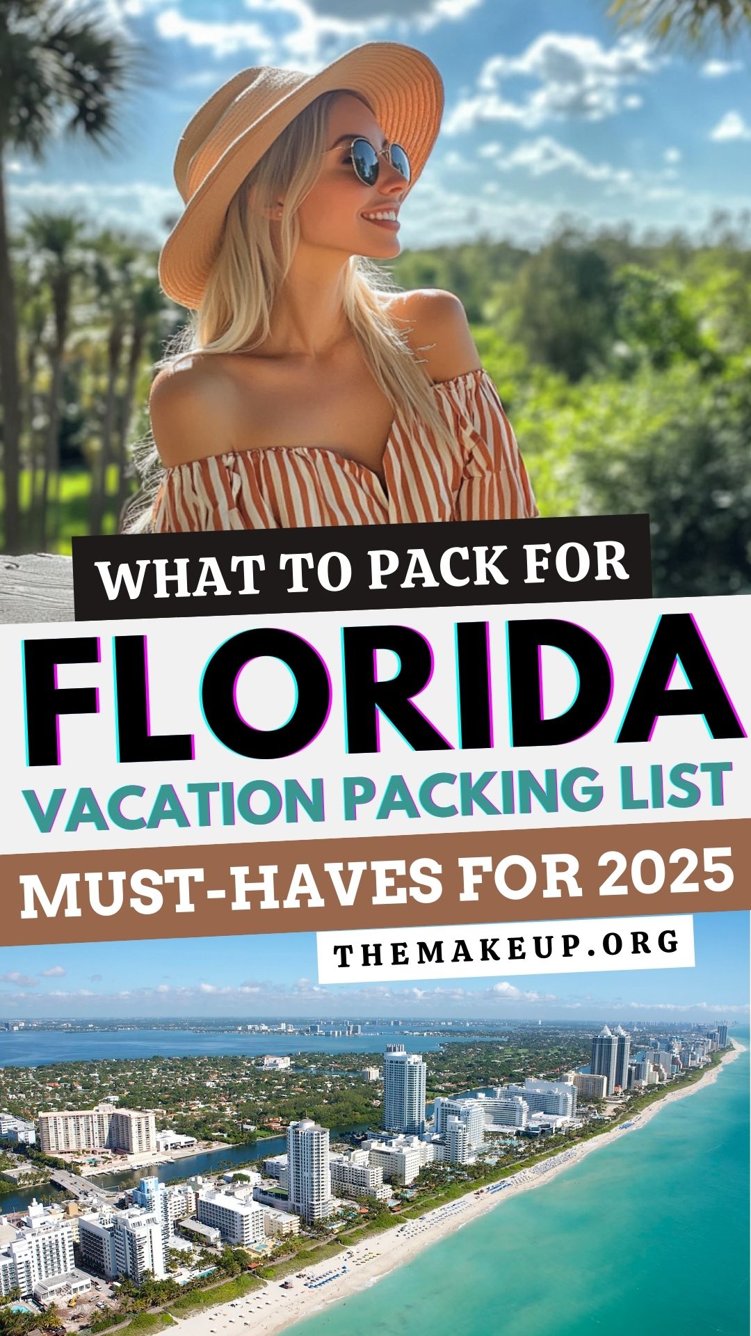 Ultimate Packing List for a Vacation in Florida - The Makeup
