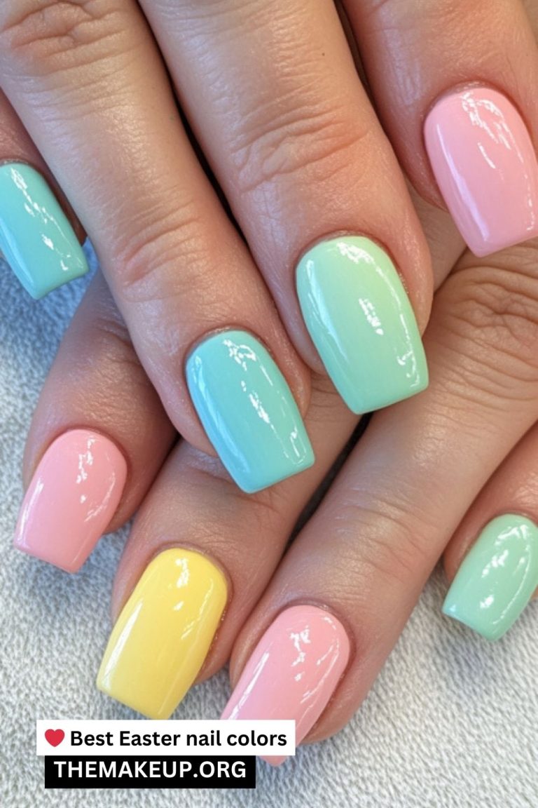 Top Cute Easter Nail Color Ideas to Brighten Your Spring Manicure - TheMakeup