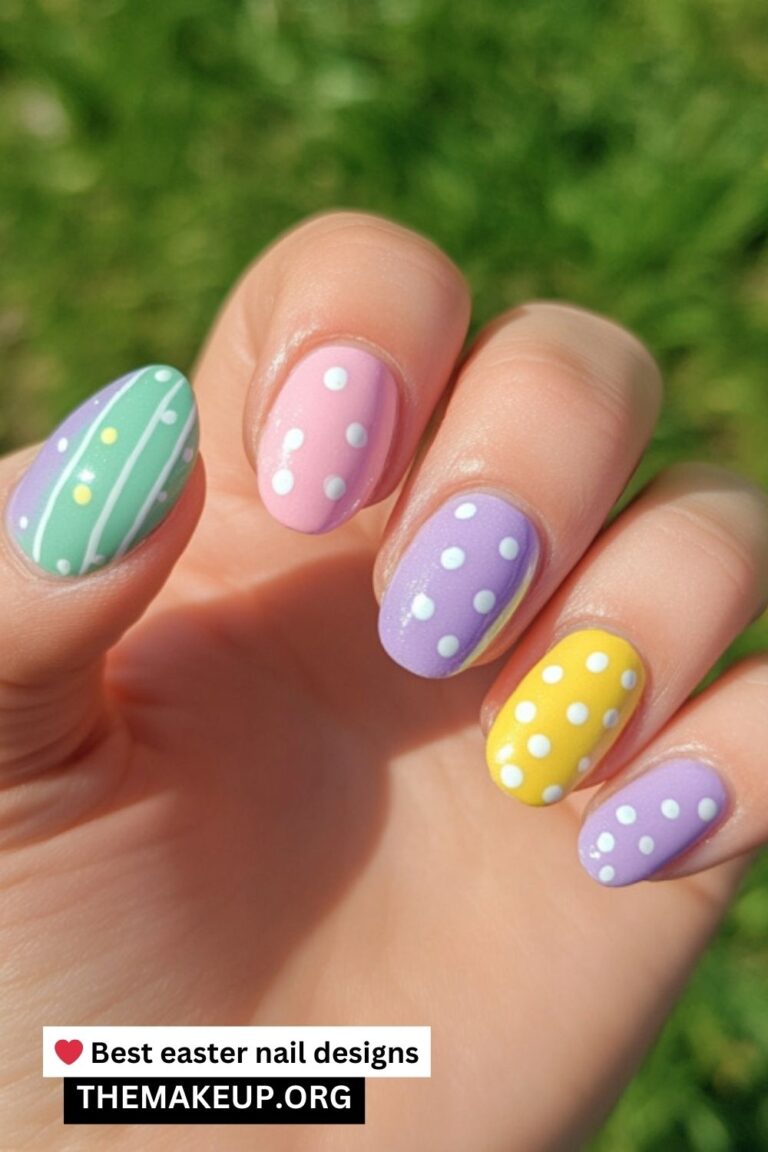 Easy Easter Nail Ideas: Cute & Fun Pastel Designs to Try! 🐣 - TheMakeup