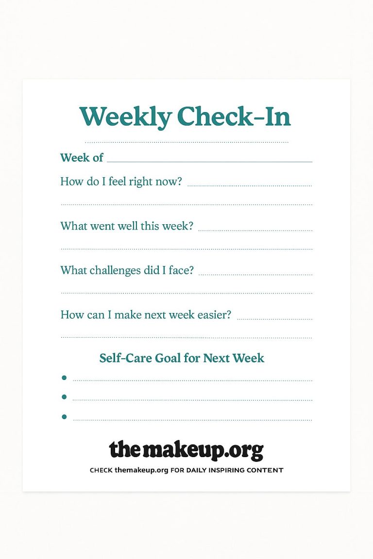 Easy Yet Powerful Printable Self-Care Planner Worksheets for Adults ...