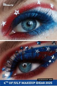 4th of July Makeup Ultimate Guide: All You Need For The Best Patriotic ...