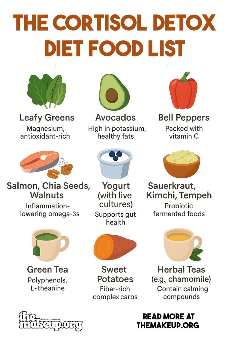 The Ultimate Cortisol Detox Diet: Food List, Symptoms, Plan & Natural ...