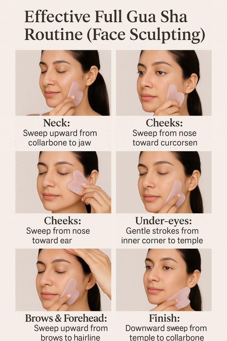 The Ultimate Gua Sha Routine Guide: Lift, Sculpt & Glow at Home - TheMakeup