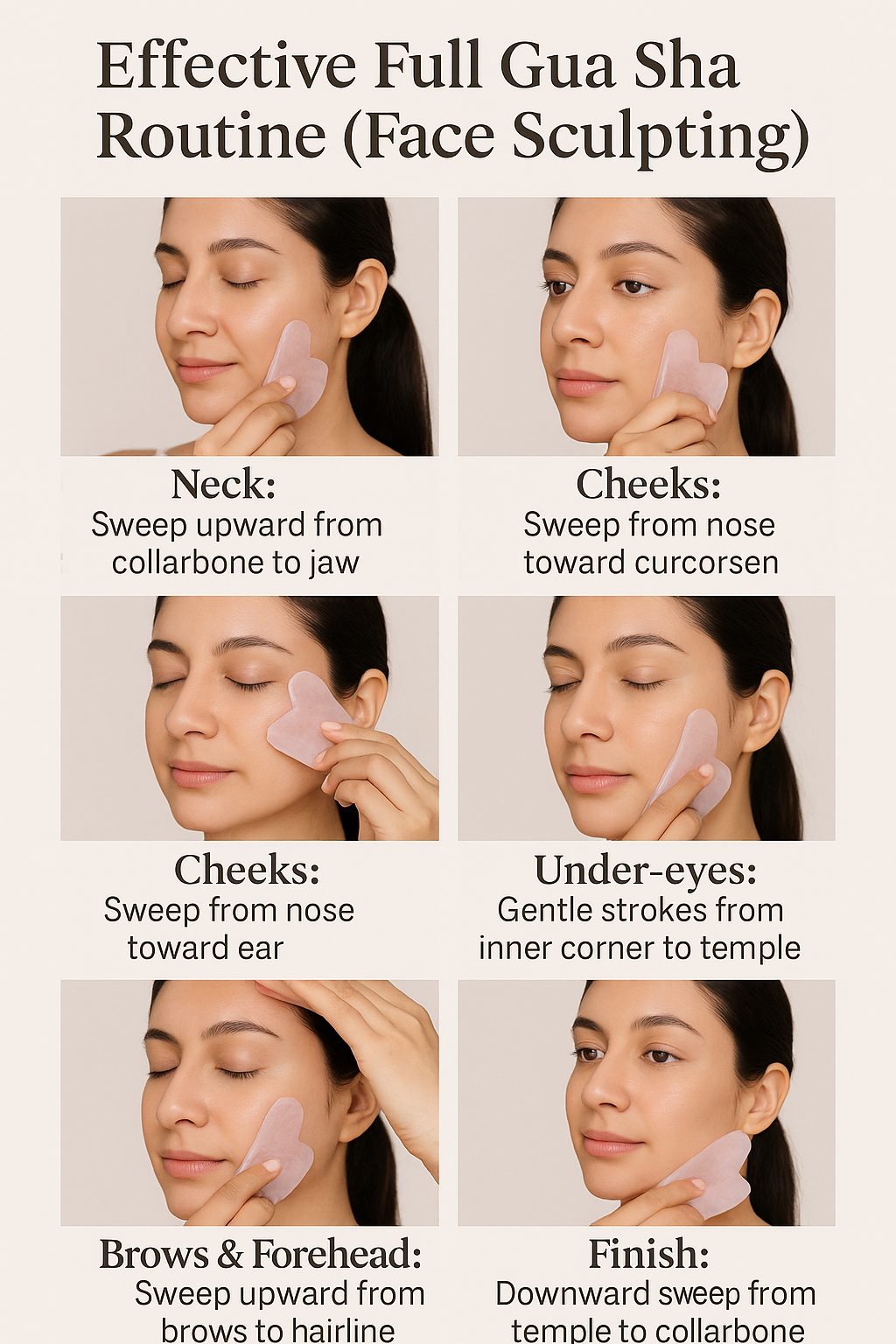 The Ultimate Gua Sha Routine Guide: Lift, Sculpt & Glow at Home - TheMakeup