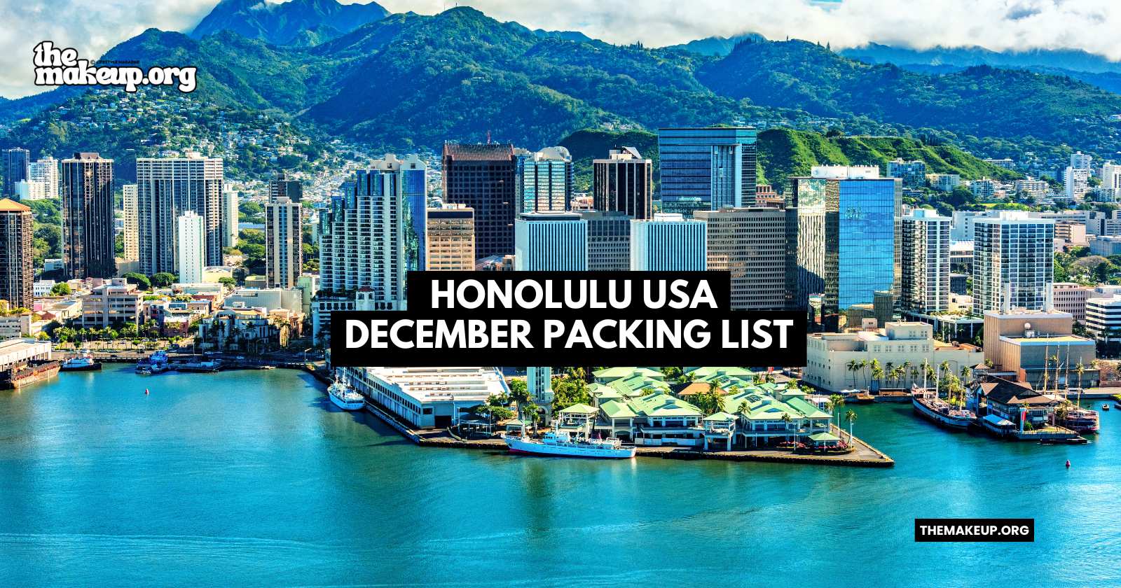 What to Pack for Honolulu in December: Stay Cool & Stylish on Your ...