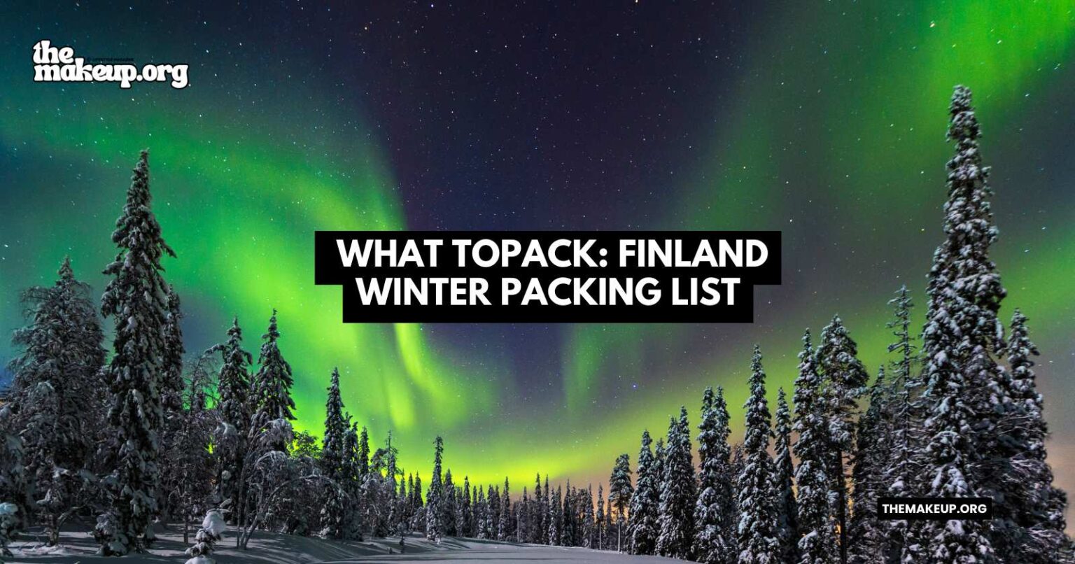 What to Pack for Finland in Winter: Genius Cold-Weather Must-Haves ...
