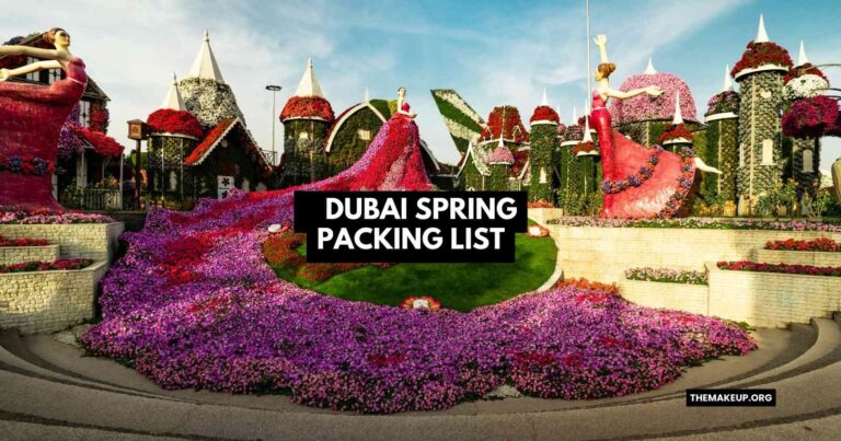 Dubai Spring Packing List: Plan For Day-To-Night Comfort